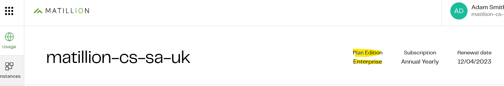 How To: Check what plan edition my hub account has