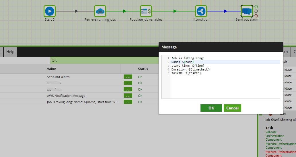How To: Monitor running tasks using the API Query Component