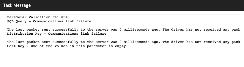 Error: 'CommunicationsException: Communications link failure' prevents ...